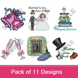 Save The Date Embroidery design pack by Great Notions ...