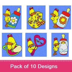 DD Baby Ducks Embroidery design pack by Landmark Embroidery Designs ...