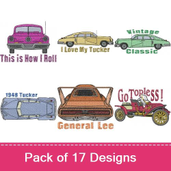 How Do You Roll? Embroidery design pack by Machine Embroidery Designs ...