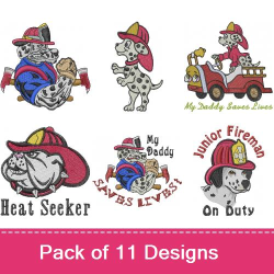 Occupational Equipment Embroidery design pack by Machine Embroidery ...