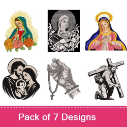 Religious People Embroidery design pack by Maya Kreations ...