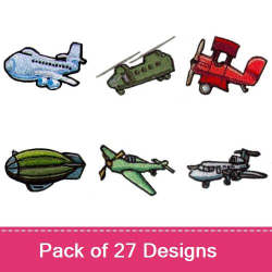 Transportation Pack 1 Embroidery design pack by Pinnacle Embroidery ...