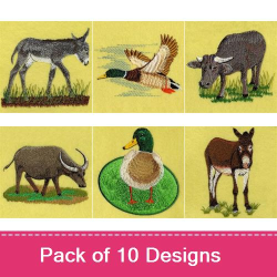 Realistic 012 Embroidery design pack by Premium Embroidery ...