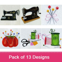 Realistic 016 Embroidery design pack by Premium Embroidery ...