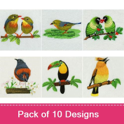 Realistic 021 Embroidery design pack by Premium Embroidery ...