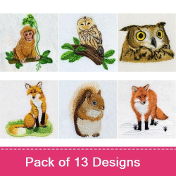 Realistic 043 Embroidery design pack by Premium Embroidery ...