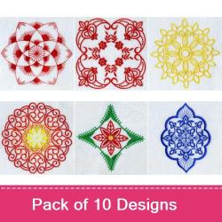 Quilt 034 Embroidery design pack by Premium Embroidery, Embroidery ...