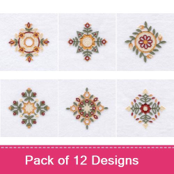 Heirloom Décor Multi-Color Embroidery design pack by Starbird Inc ...