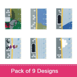 Rapunzels Growth Chart Embroidery design pack by Starbird Inc ...