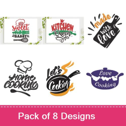 Cooking Embroidery design pack by Stitch Mama Creations, Embroidery ...