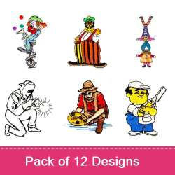 Occupational Men Embroidery design pack by Stitchitize, Embroidery ...