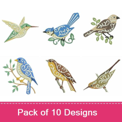 Flight Of Filigree Embroidery design pack by Sweet Heirloom ...