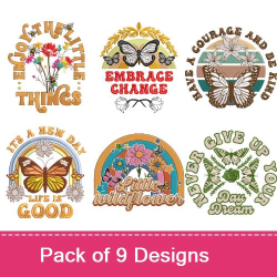 Good Life Embroidery design pack by Unicorn Creatives ...