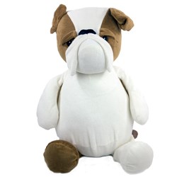 Buster Bulldog Buddy - Embroidery Blank | EmbroideryDesigns.com