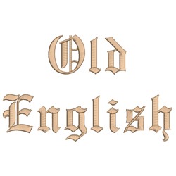 AMD Old English by Alpinemastiff Designs on EmbroideryDesigns.com ...