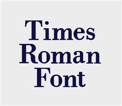 Times roman by Artsy Knots on EmbroideryDesigns.com | EmbroideryDesigns.com