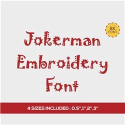 Pds jokerman Embrilliance by Artsy Knots on EmbroideryDesigns.com ...