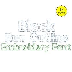 Block Run Embrilliance by Artsy Knots on EmbroideryDesigns.com ...