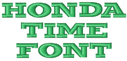 Honda Font by Bella Mia Designs on EmbroideryDesigns.com ...
