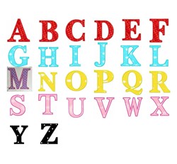 Monogram Applique Alphabet Font by Applique Guru on EmbroideryDesigns ...