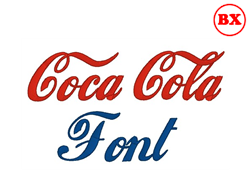 Coca Cola Font Embrilliance by Easy Embroidery on EmbroideryDesigns.com ...
