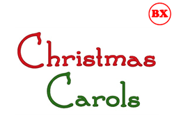 Christmas Carols Font Embrilliance by Easy Embroidery on ...