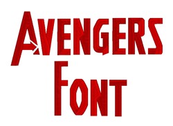 Avengers Font by Easy Embroidery Home Format Fonts on EmbroideryDesigns ...