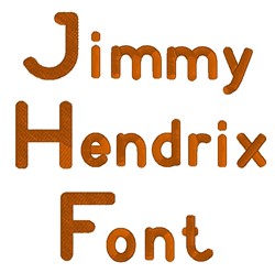 Jimmy Hendrix by Easy Embroidery on EmbroideryDesigns.com ...