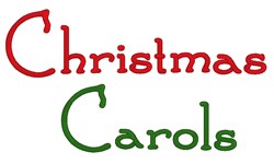 Christmas Carols Font by Easy Embroidery Home Format Fonts on ...
