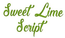 Sweet lime Font by Easy Embroidery Home Format Fonts on ...