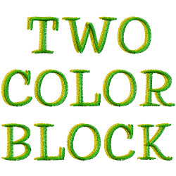 2C Block by Embroidery Patterns on EmbroideryDesigns.com ...