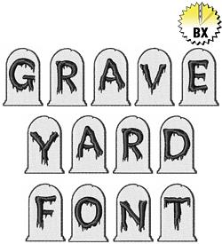 Graveyard Embrilliance by Embroidery Patterns on EmbroideryDesigns.com ...