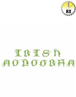 Irish Monogram Embrilliance by Embroidery Patterns on EmbroideryDesigns ...