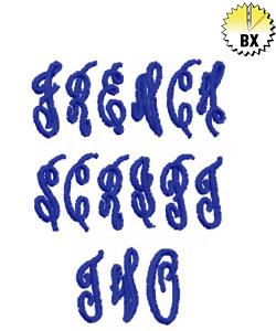 French Script 2 Embrilliance by Embroidery Patterns on ...