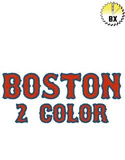 Boston 2 Color Embrilliance by Fireside Threads on EmbroideryDesigns ...