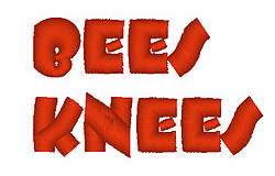 Bees Knees by Fireside Threads Home Format Fonts on EmbroideryDesigns ...