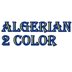 Algerian 2 Color by Fireside Threads on EmbroideryDesigns.com ...