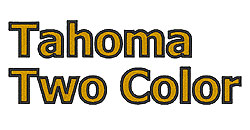 Tahoma 2 Color by Fireside Threads on EmbroideryDesigns.com ...