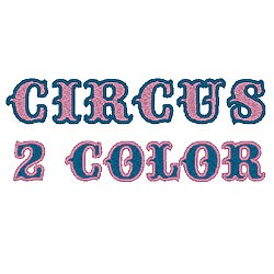 Circus 2 Color by Fireside Threads on EmbroideryDesigns.com ...
