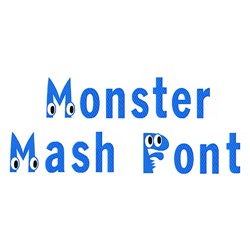 Monster Mash Alphabet by Foxy Ladybug Designs on EmbroideryDesigns.com ...