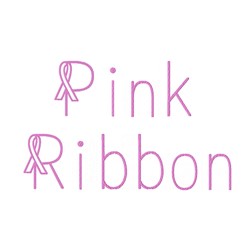 Pink Ribbon Alphabet by Foxy Ladybug Designs on EmbroideryDesigns.com ...
