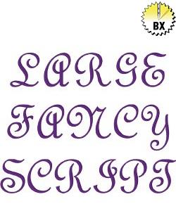 Large Fancy Script Embrilliance by Great Notions on EmbroideryDesigns ...
