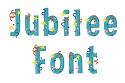 Jubilee Font by Hopscotch Home Format Fonts on EmbroideryDesigns.com ...