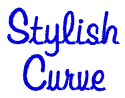 Stylish Curve by Internet Stitch on EmbroideryDesigns.com ...