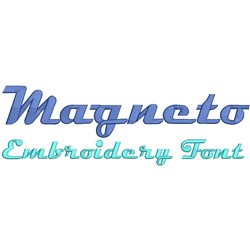 Magneto Font by Maya Kreations on EmbroideryDesigns.com ...