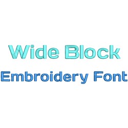 Wide Block by Maya Kreations on EmbroideryDesigns.com ...