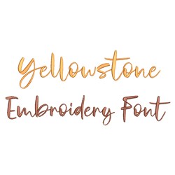 Yellowstone by Maya Kreations on EmbroideryDesigns.com ...
