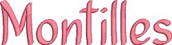 Montilles Font by Mira Embroidery on EmbroideryDesigns.com ...