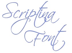 Scriptina Font by Needle Noodle Embroidery on EmbroideryDesigns.com ...