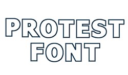 Protest by Unicorn Creatives Home Format Fonts on EmbroideryDesigns.com ...